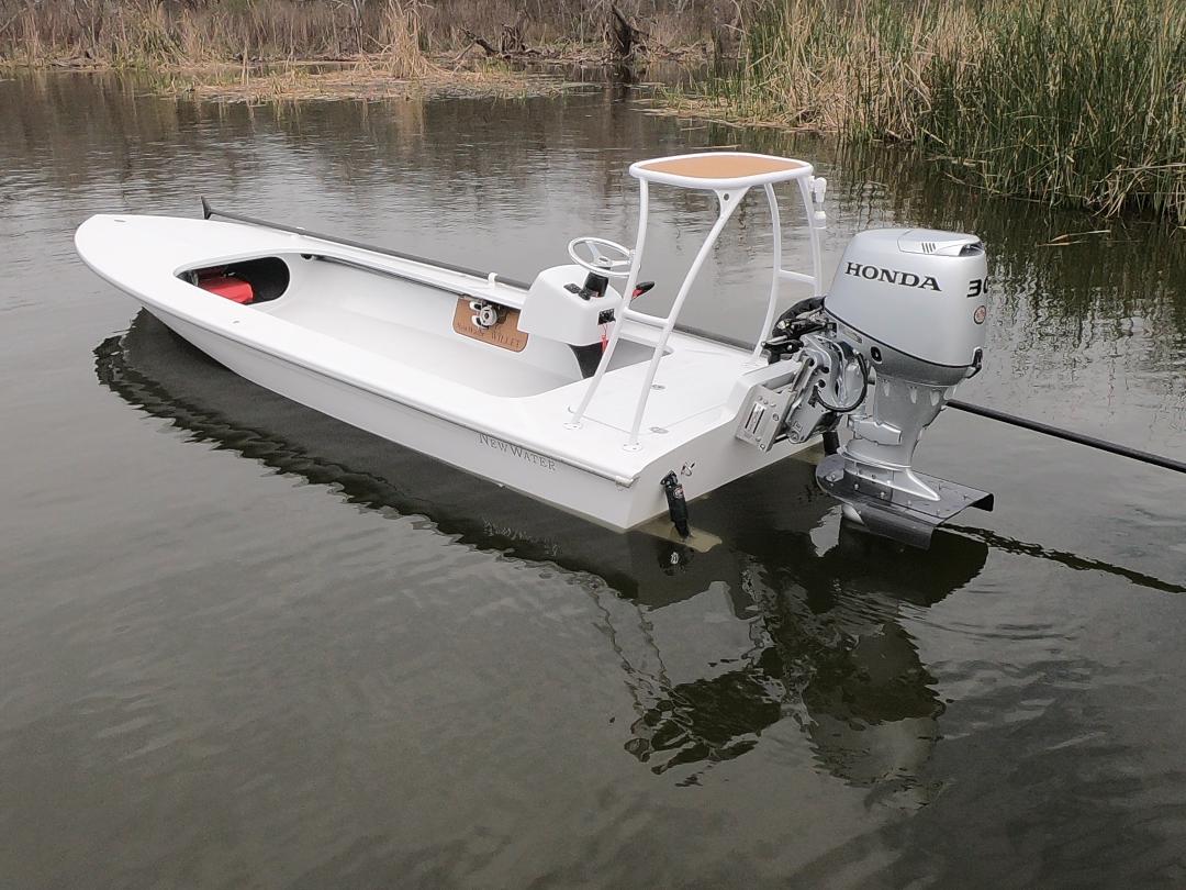 NewWater Boatworks, maker of the finest Flyfishing Skiffs * Shallow ...