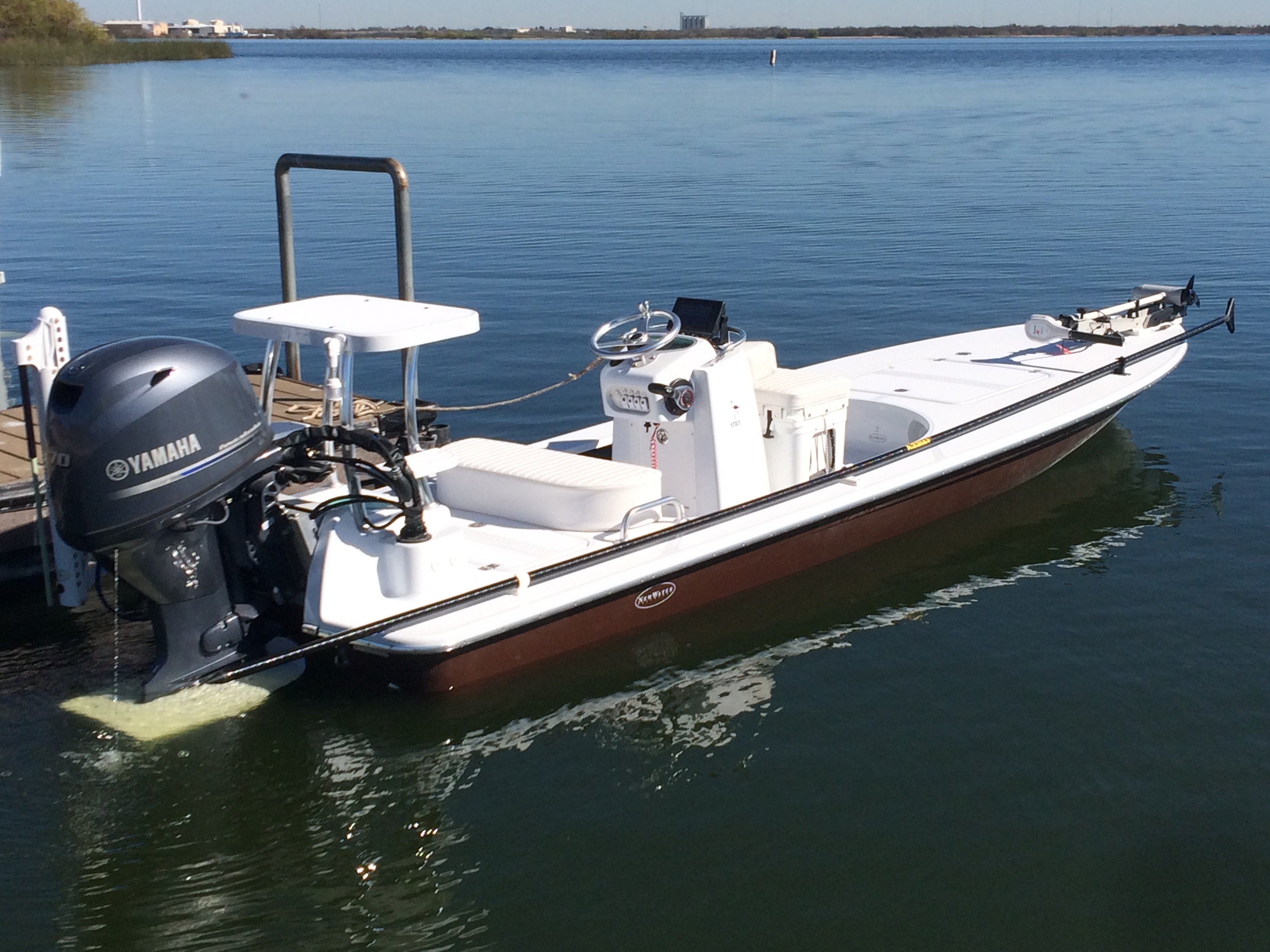 NewWater Boatworks, maker of the finest Flyfishing Skiffs * Shallow ...